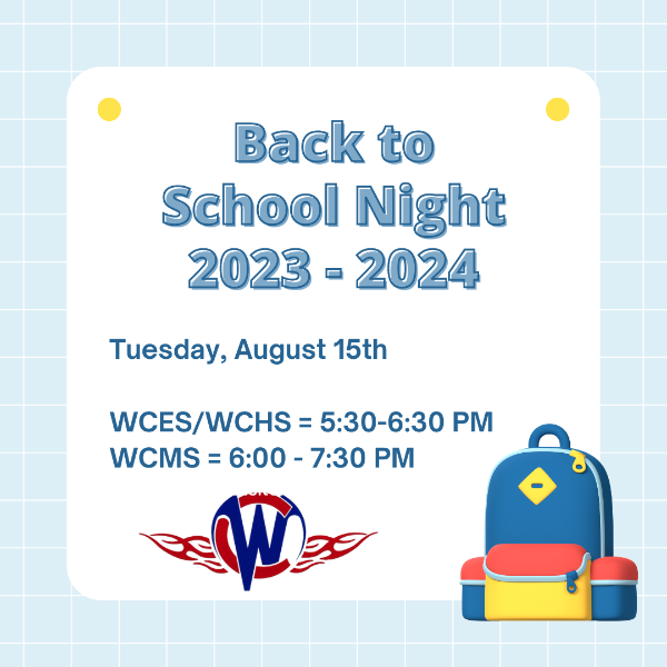 West Central C.U.S.D. #235 - Back to School Night 2023-2024