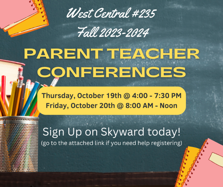 West Central C.U.S.D. #235 - Parent-Teacher Conferences - Fall 2023