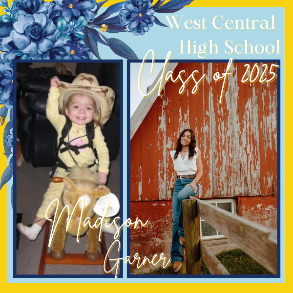 West Central C.U.S.D. #235 - Senior Spotlight 3/24/25 - Madison Garner